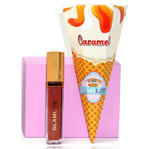 Glamlite | Makeup | Glamliteice Cream Cone Lip Gloss Caramel | Poshmark